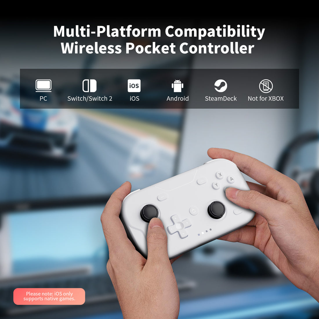 AceGamer T50 Wireless Pocket Controller